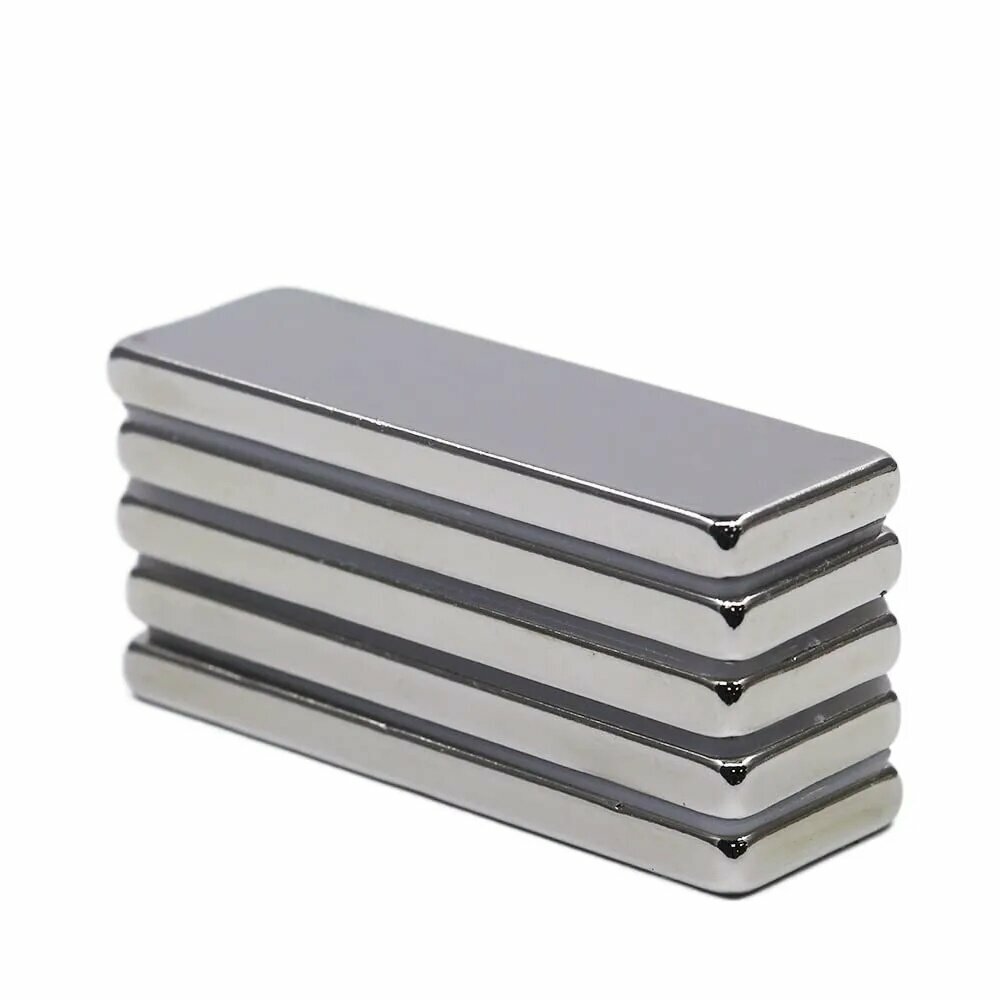 Магнит прямоугольник 60x20x3/5mm. 10 шт, мебельная фурнитура, магнитное крепление для сувенирной продукции, детских поделок, досок
