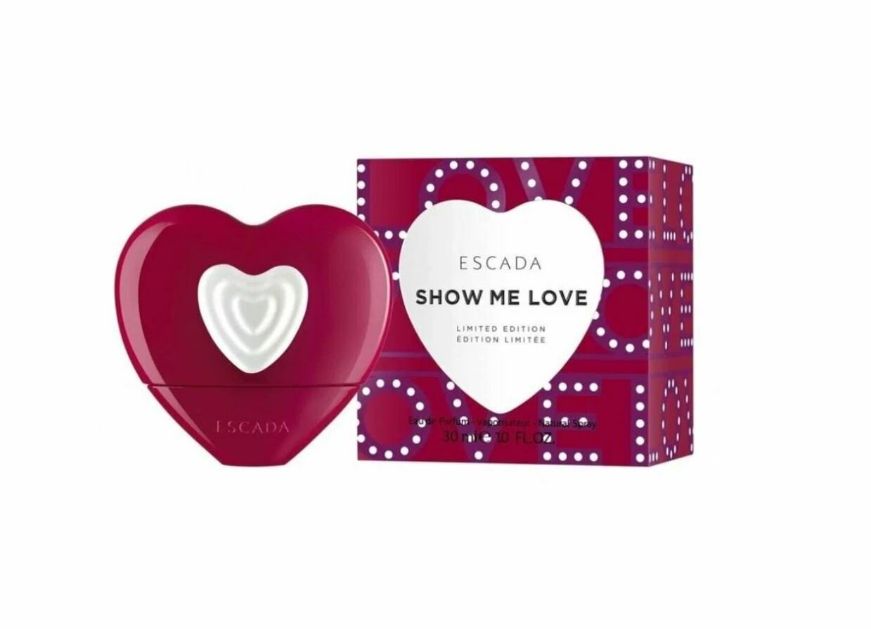 Парфюмерная вода Escada Show Me Love 30 мл, цветочные фруктовые
