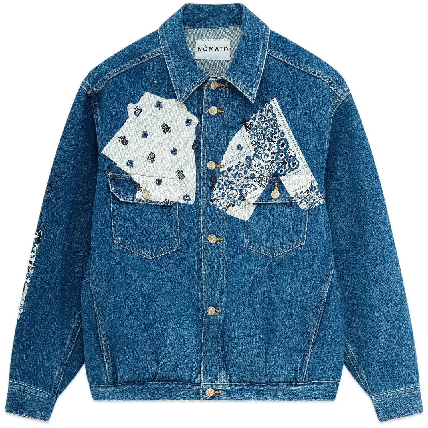Куртка Куртка Городская Noma T.d. Sign Print Denim Jacket