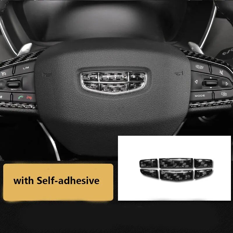 Для Geely Coolray SX11 2019-2021 Proton X50 интерьерная панель рулевого колеса кондиционер Выходная Отделка Декоративные наклейки