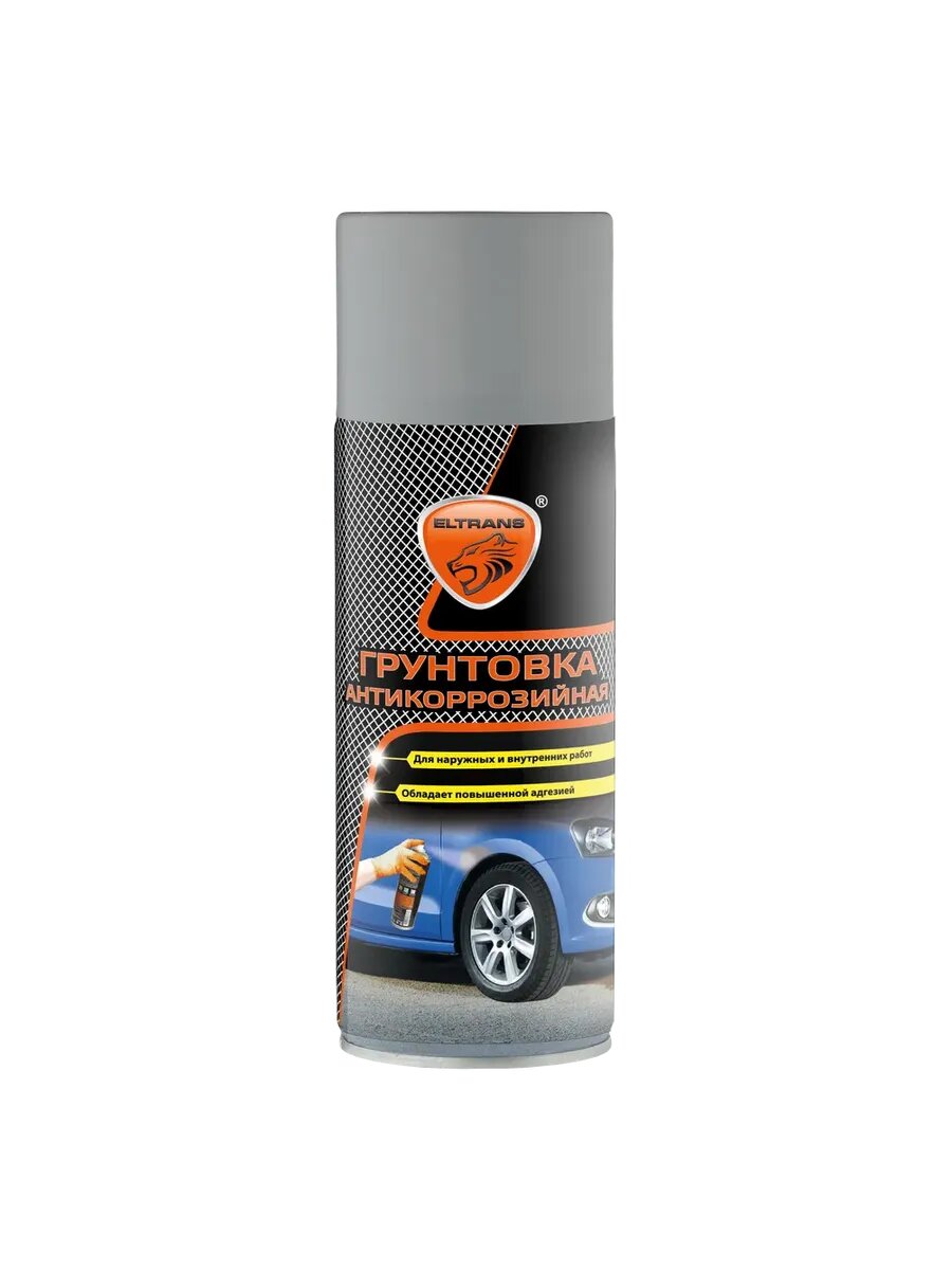 Грунт спрей АК серая 520 мл. ELTRANS EL-0711.02
