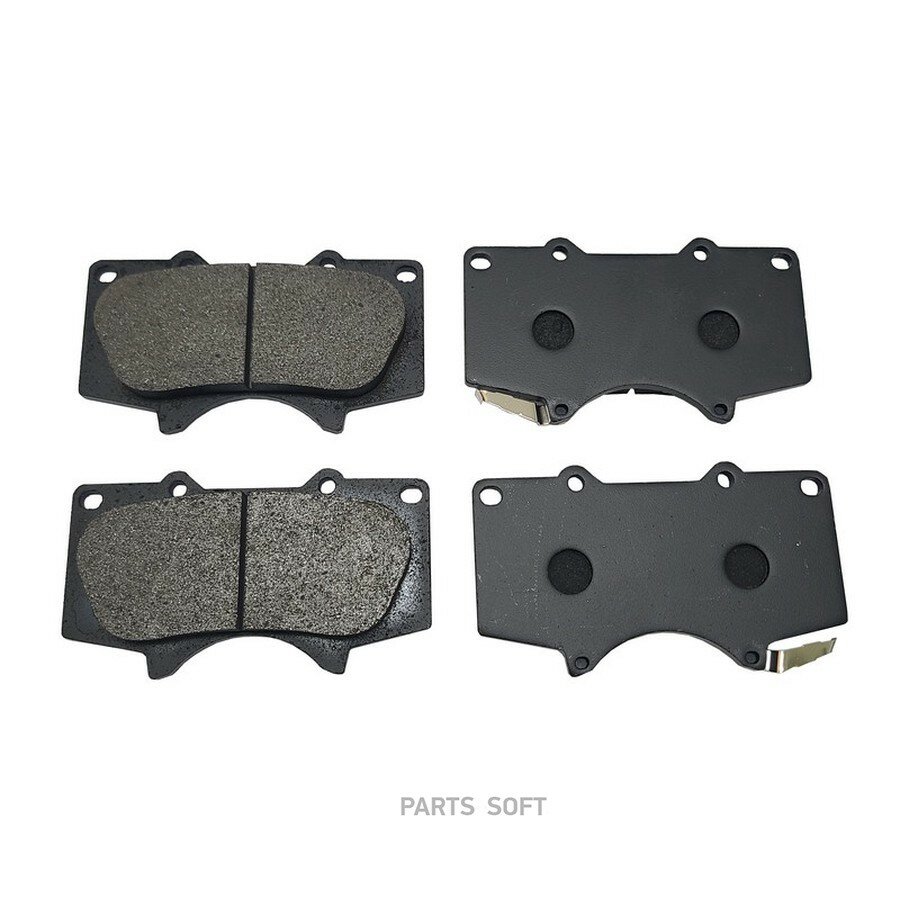 Колодки тормозные дисковые передние CTR GK1050 | цена за 1 шт