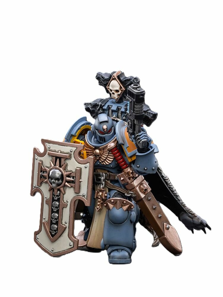 Фигурка JOYTOY Warhammer 40k Space Wolve Bladeguard Veteran