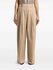Брюки PESERICO Pleated wide-leg trousers, размер 46