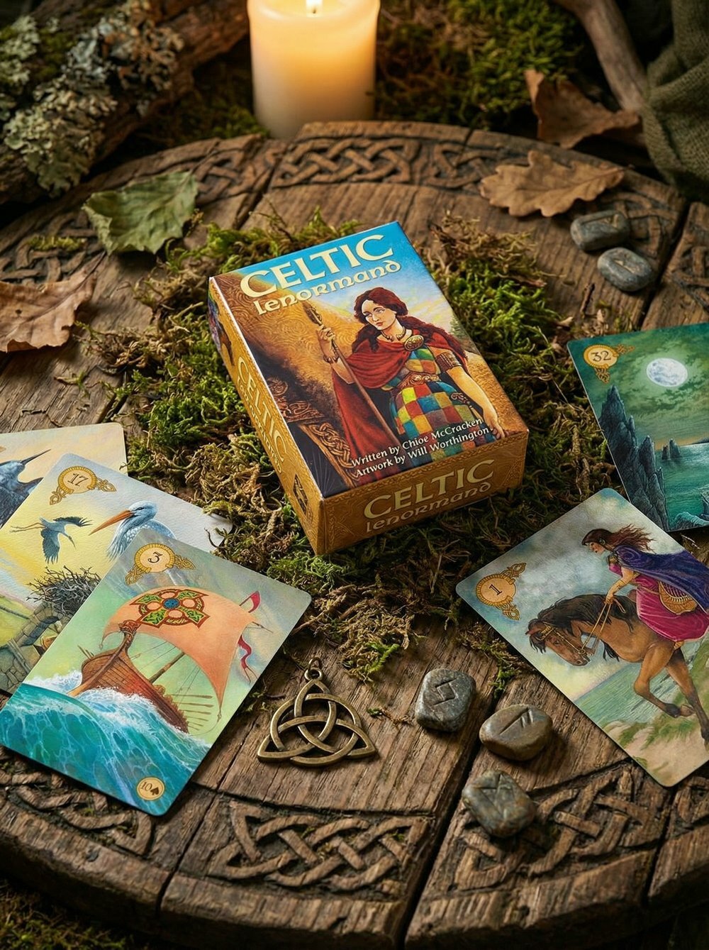 Карты Таро "Celtic Lenormand" US Games / Кельтская Ленорман 63403 US Games Systems