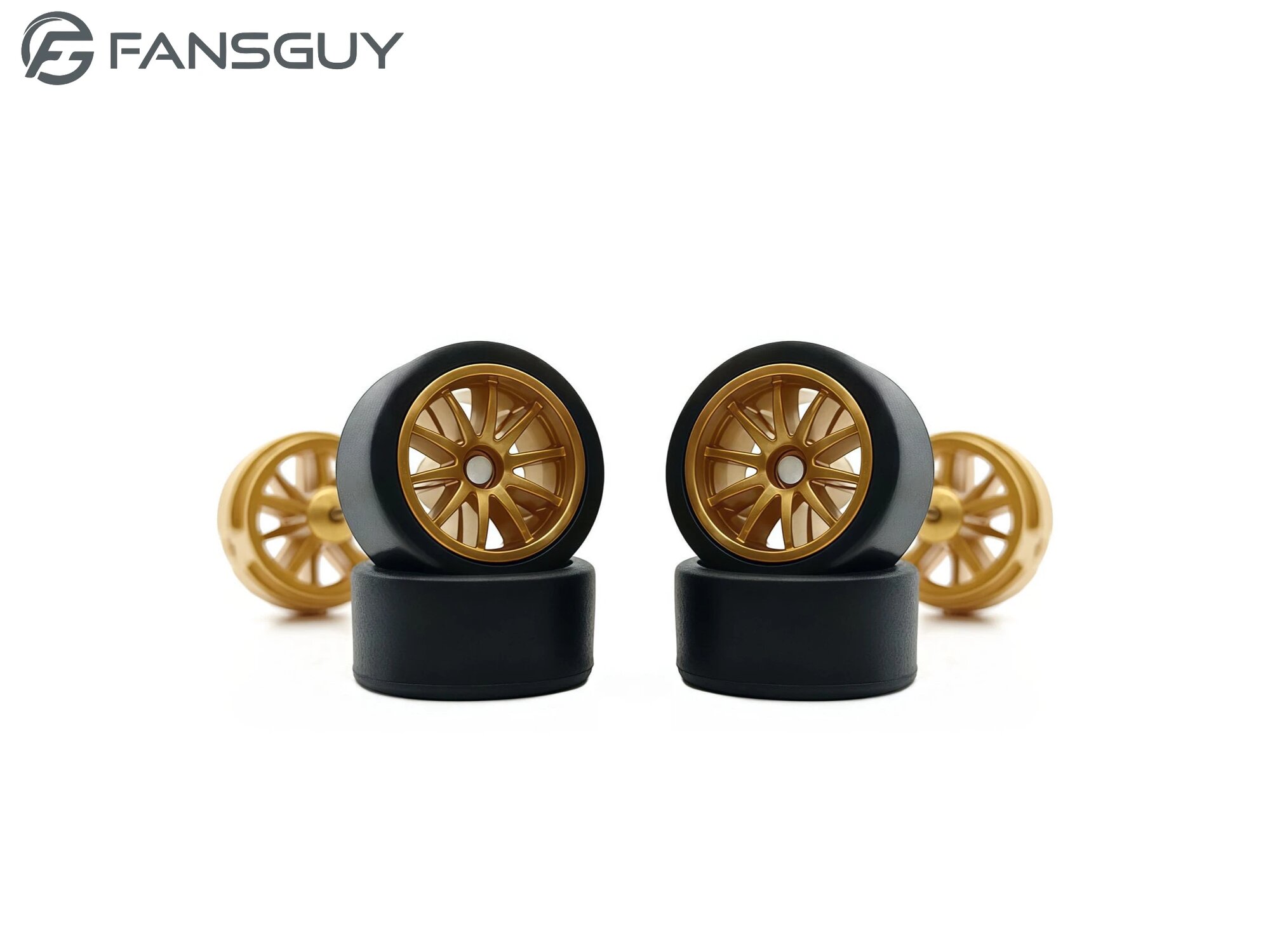 Колеса FANSGUY 1/64 для моделей автомобилей MMS-D/DP MMS-D Golden 1