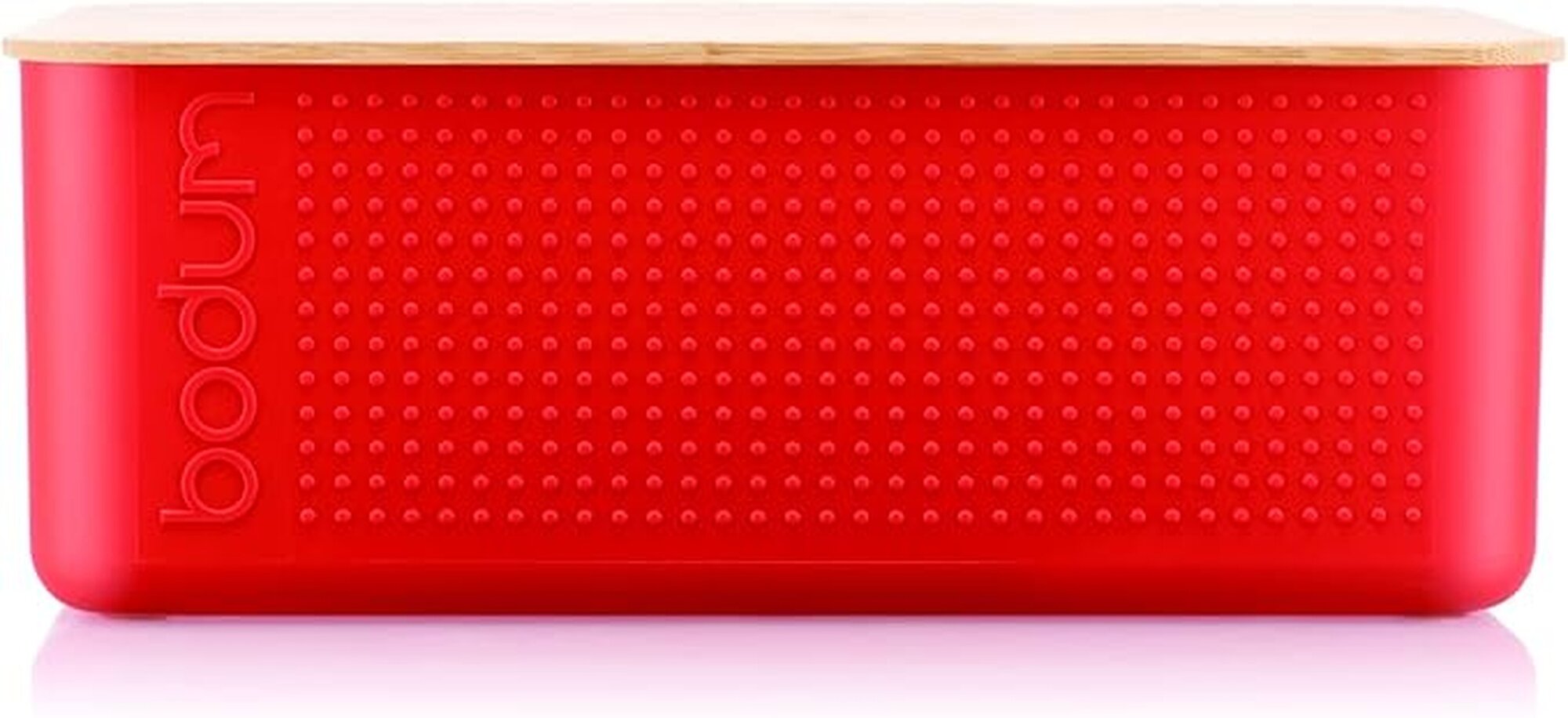 Хлебница Bodum 11555-04 BISTRO, размеры 36.5 x 23.7 x 13.8 см, цвет красный