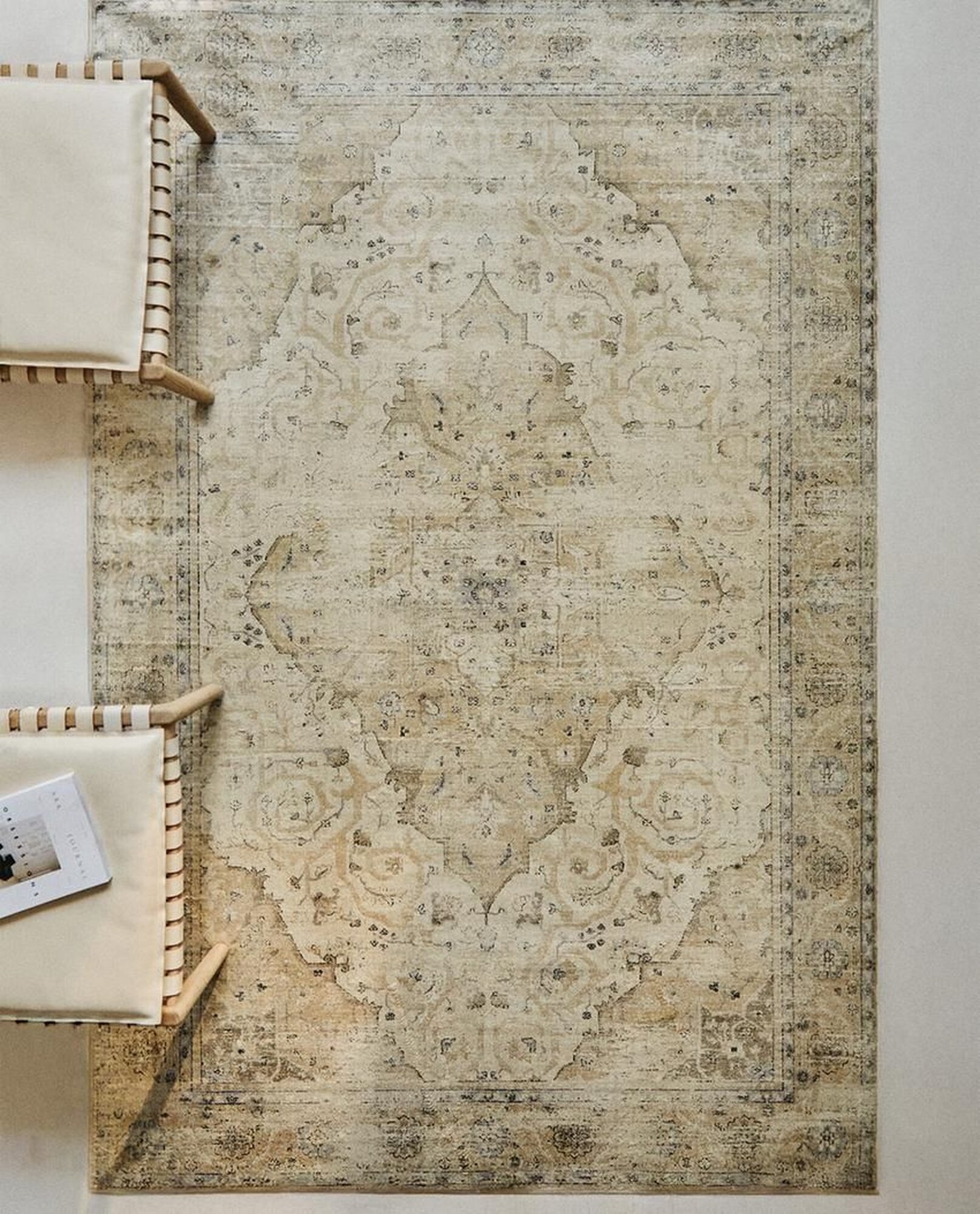 Ковер ZARA HOME 1327/029/700, винтажный, вискозный, 160 см x 230 см