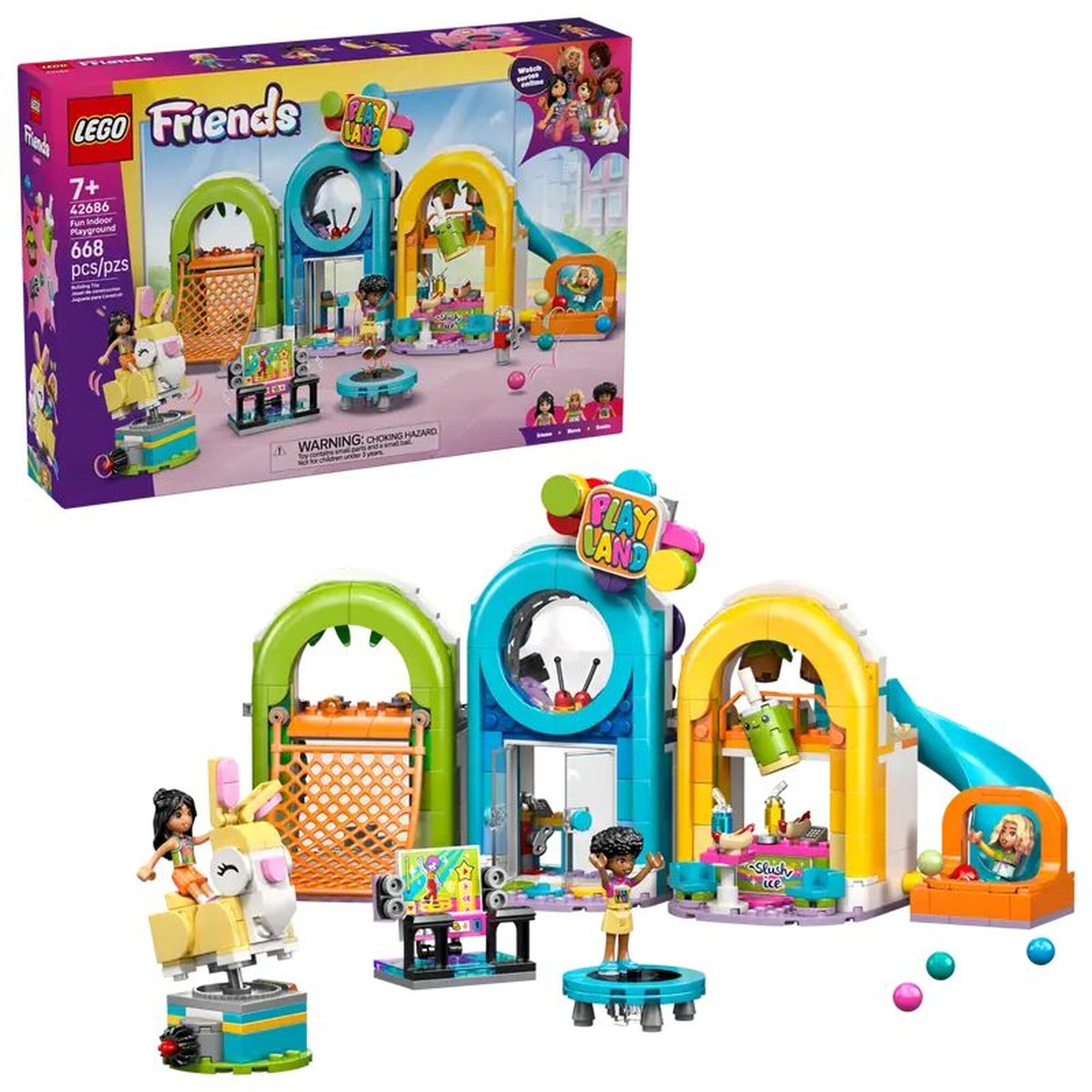 Конструктор LEGO FRIENDS - Удивительная игровая комната, 668 эл. - Лего друзья 42686