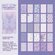 Бумага для скрапбукинга Purple Butterflies, 50 листов, Цвет: E