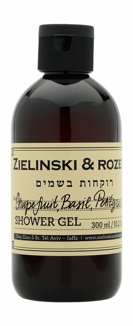 Zielinski & Rozen Grapefruit, Basil, Petitgrain Shower Gel - Увлажняющий гель для душа грейпфрут, базилик, петитгрейн