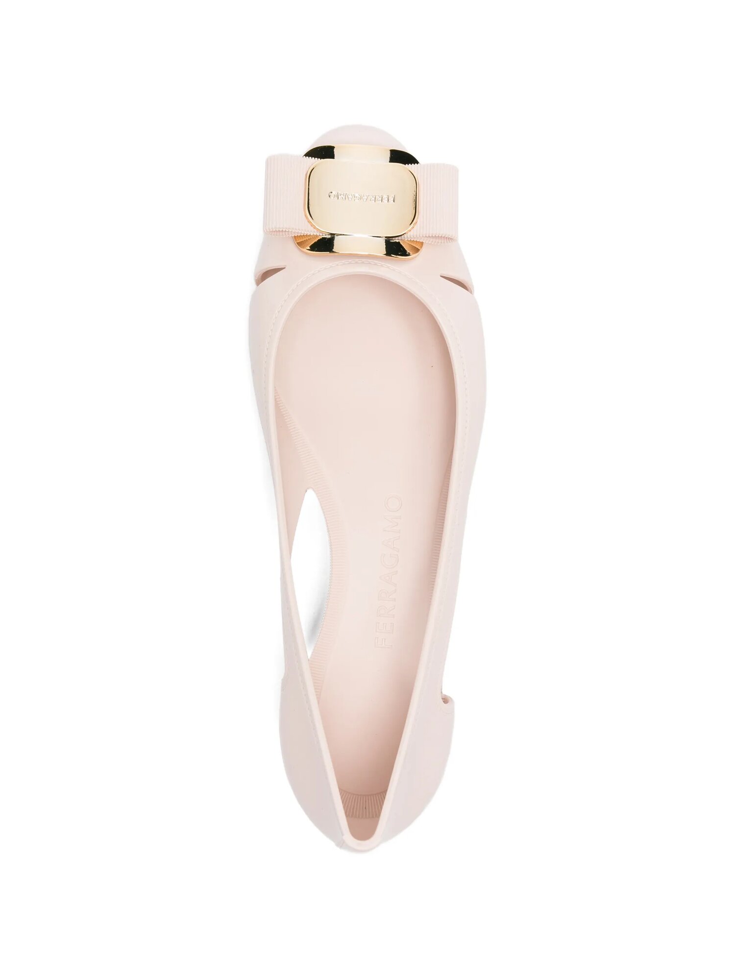 Туфли Salvatore Ferragamo Vara Bow, размер 7, pink — фото 1