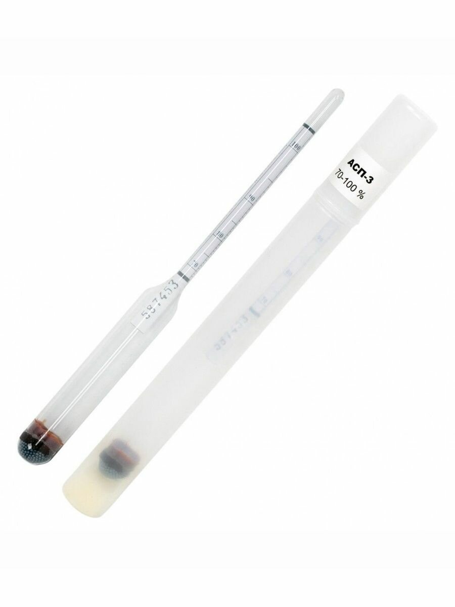 Ареометр спиртометр АСП-3 70-100%