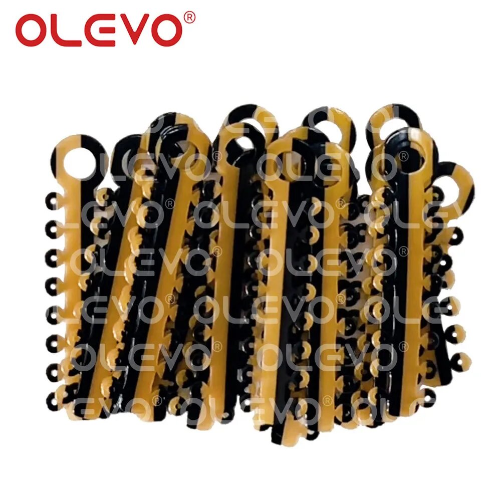 OLEVO Эластичные лигатуры для брекетов 320 шт. Color 68