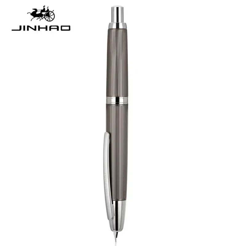 JINHAO перьевая ручка EF, B-Gray Chromium