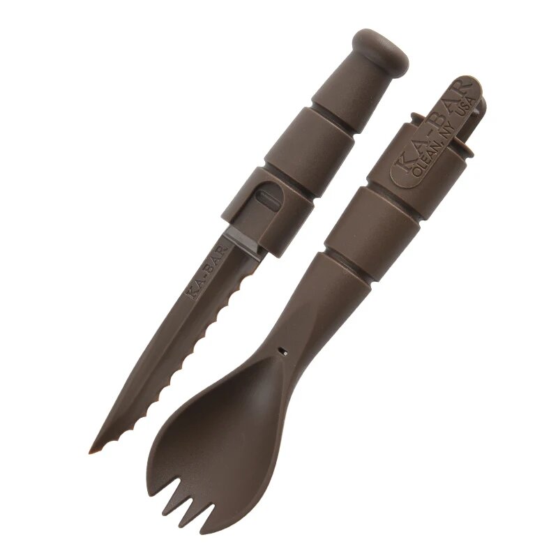 Тактический набор столовых приборов Ka-Bar, khaki