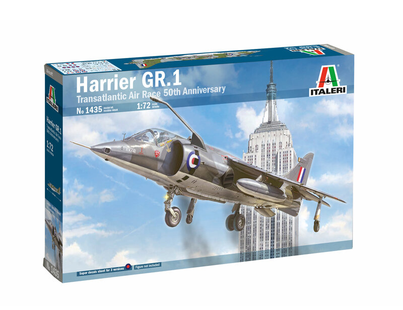 Сборная модель "Авиация HARRIER GR.1 Transatlantic Air Race 50th Ann." (1:72), артикул 1435