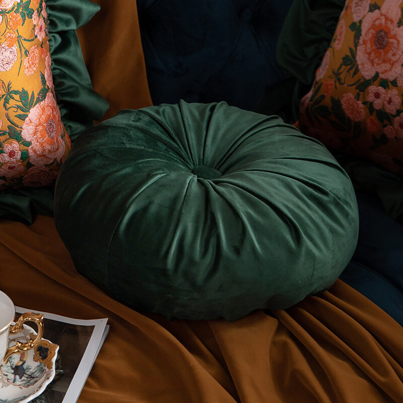 Декоративная подушка для дивана в винтажном стиле с роскошным дизайном, жаккардовая квадратная подушка, подушка для изголовья кровати с цветочным рифленым узором.