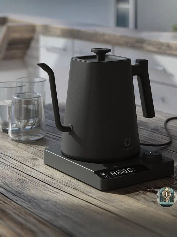 Электрический чайник Gooseneck Kettle110, черный матовый