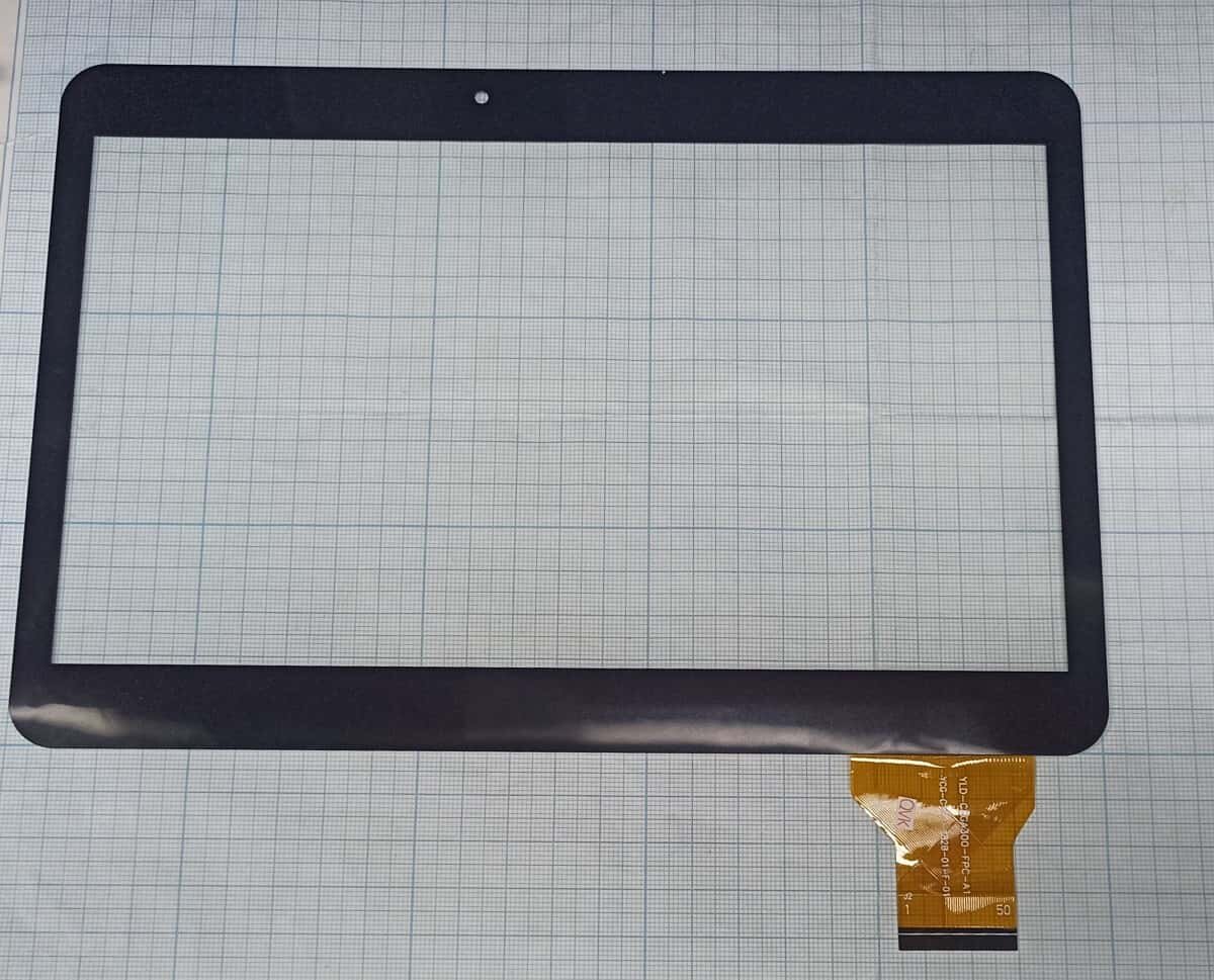Тачскрин для China Tab 10.1" ROVERPAD/TESLA/SAMSUNG N9106 YLD-CEGA300-FPC-A0/YLD-CEGA300-FPC-A1 черный