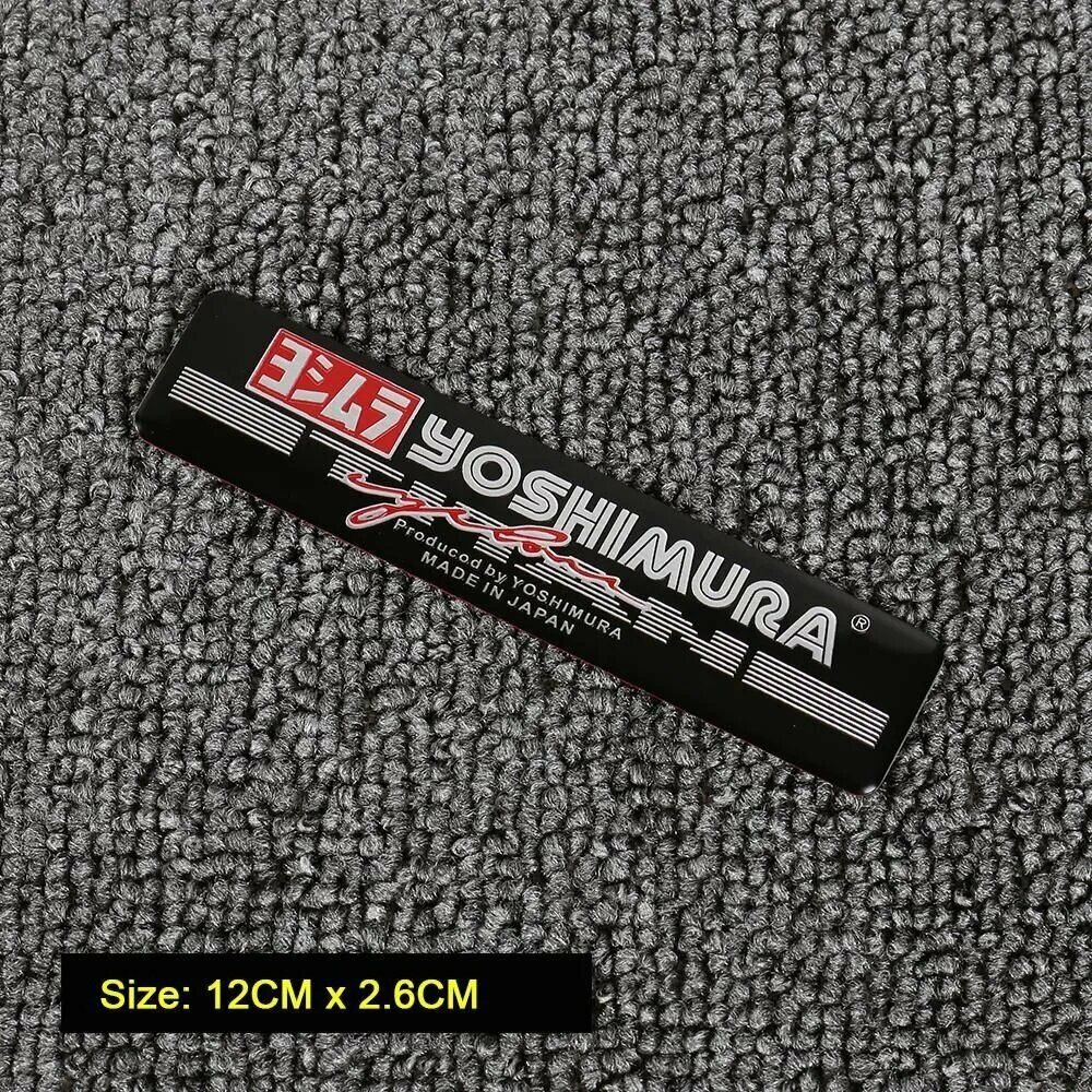 Металлоалюминиевые наклейки для выхлопных труб мотоциклов