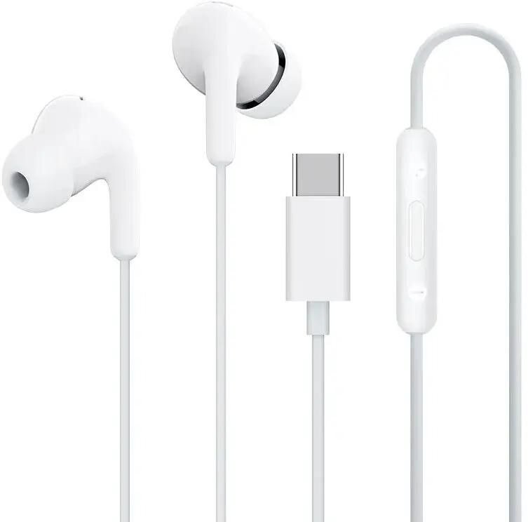 Наушники Xiaomi Type-C Earphones белый M2413E1