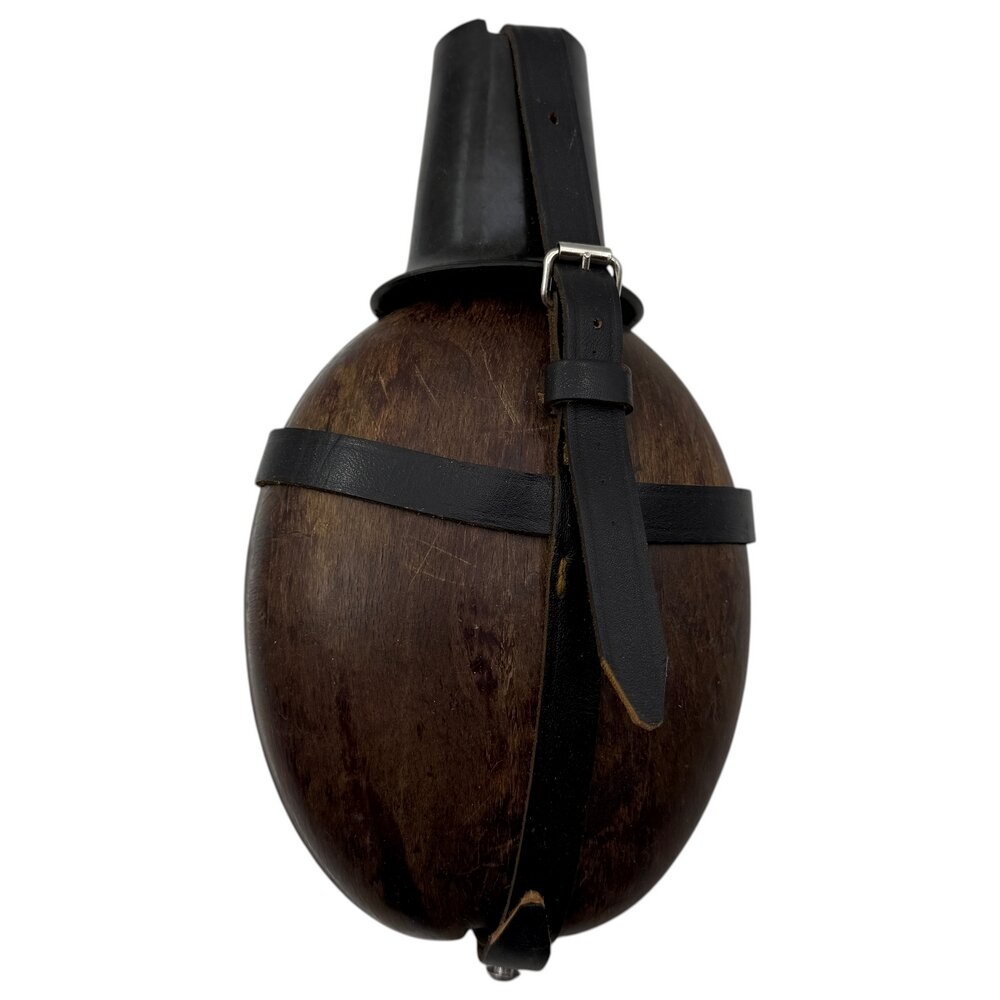 Фляга (фляжка) солдатская, 750 мл, шпон, 1943 г. Heinrich Ritter, Esslingen, Третий Рейх