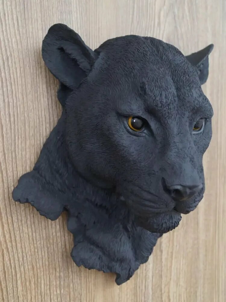 Настенный декор голова Пантера