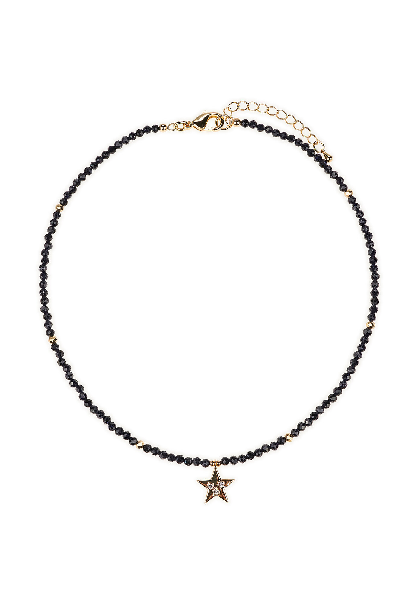 Колье, циркон