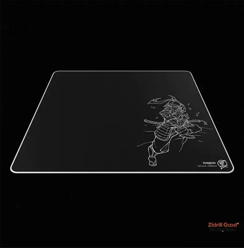 Kurosun Samurai Игровой коврик для мыши L 45x40см Черный с проклеенными краями для геймеров