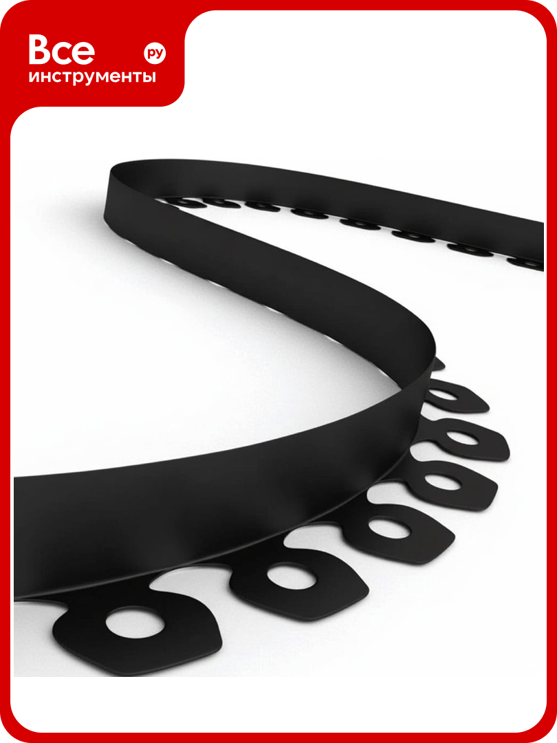 Бордюр садовый ГеоПластБорд пластиковый Манго для дачи высота 38 мм GPBG38.10.30, оформления вашего сада