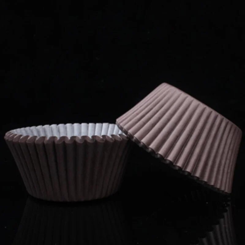 Бумажные формочки для кексов, Chocolate, 100 шт.