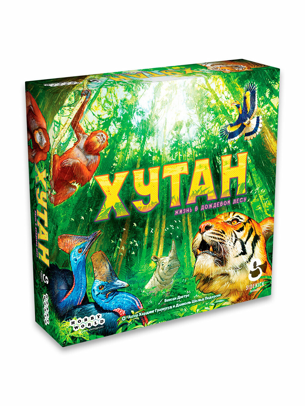 Настольная игра Hobby World Хутан семейная для детей и взрослых 11 лет для 1-4 игроков