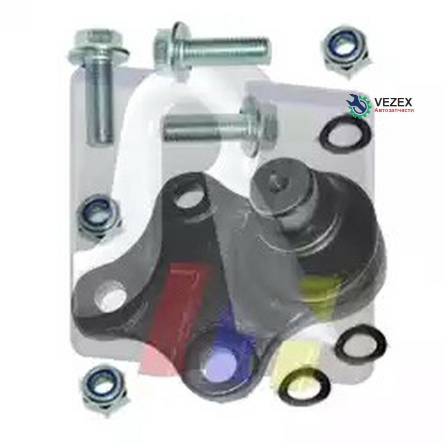 RTS 9300780056 опора шаровая к-кт!\ Citroen Xsara 98>