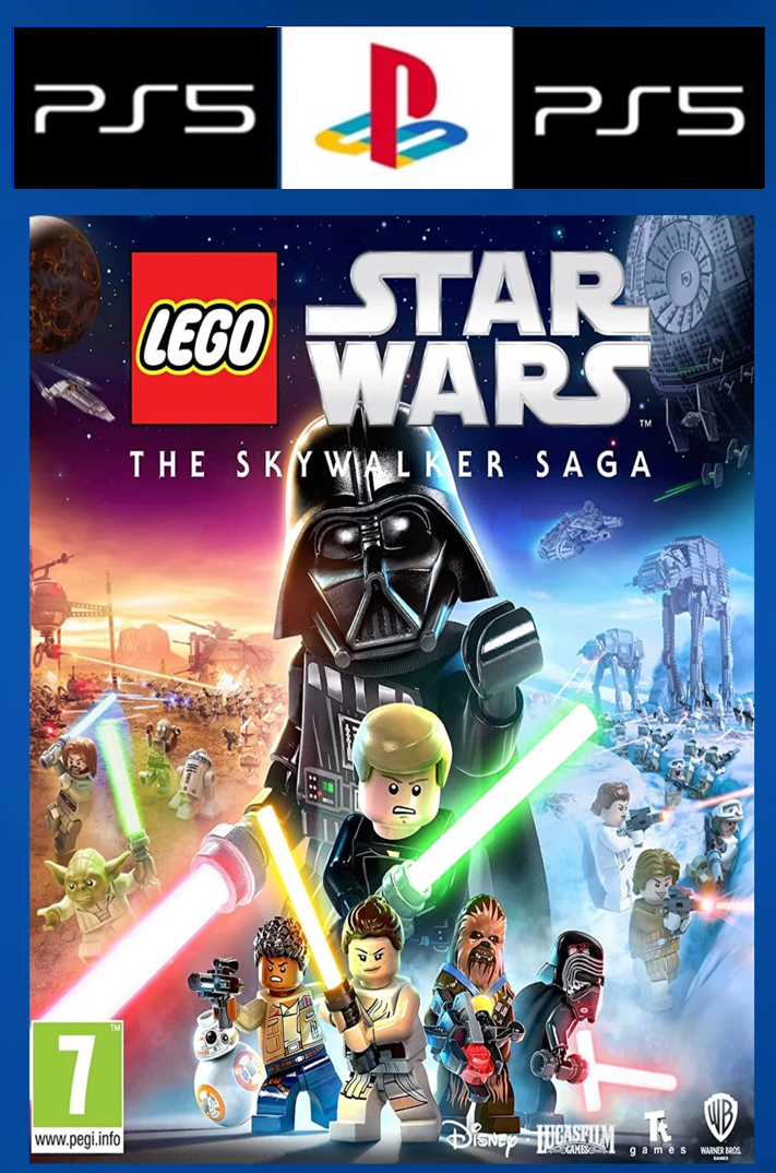 Игра LEGO Звездные Войны: Скайуокер. Сага для Playstation 5, Русский язык, Цифровая версия