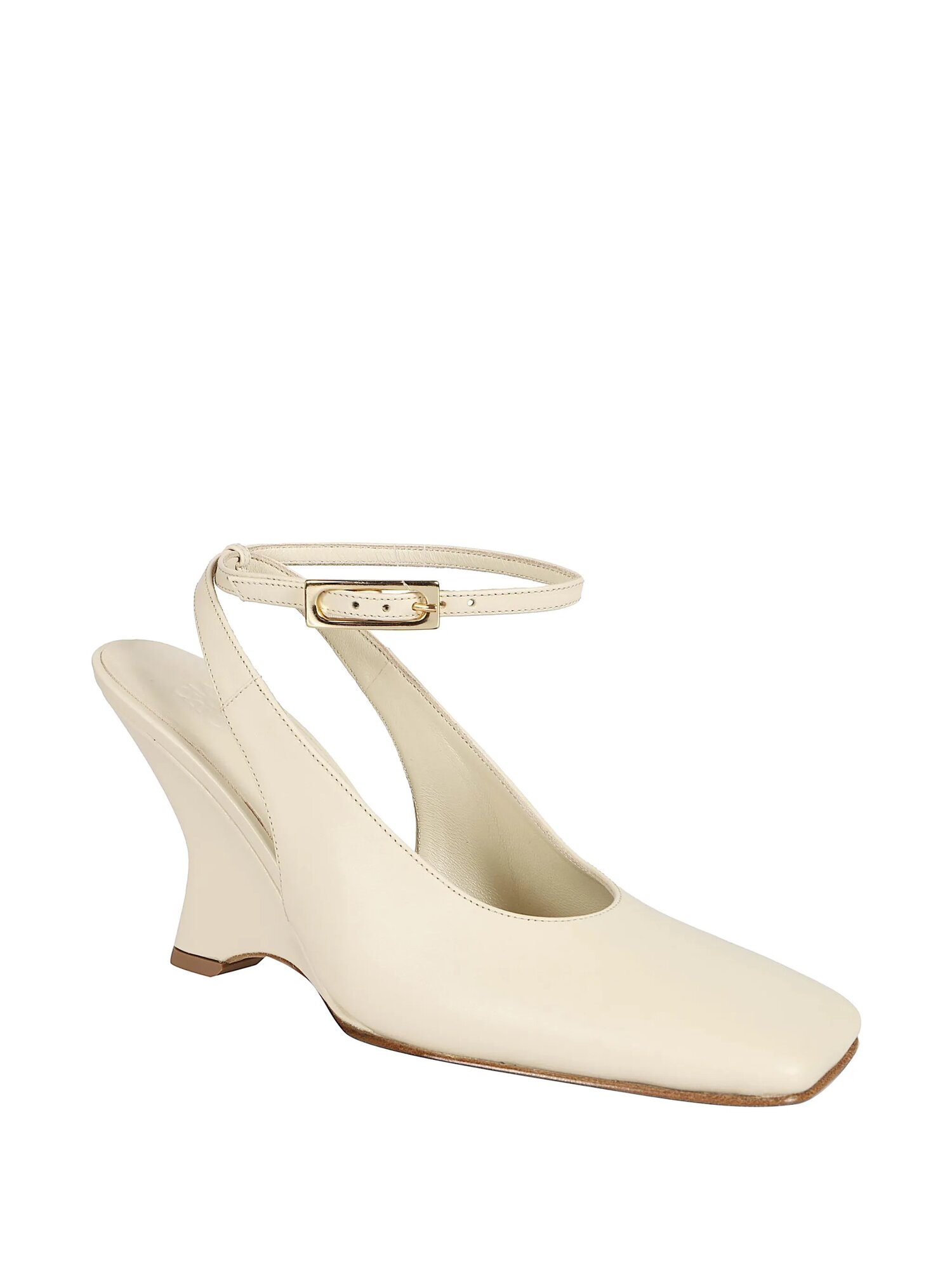 Туфли GIABORGHINI Square toe ankle strap heeled pumps, размер 38.5, разноцветный — фото 1