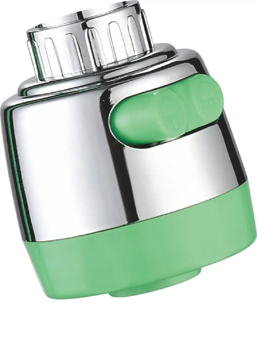 Аэратор на кран телескопический 2-режимный (струя и душ)