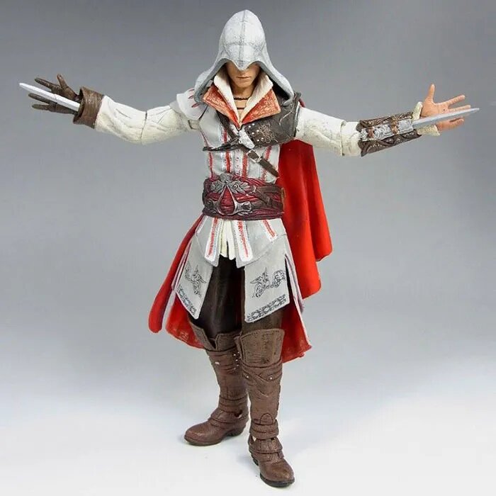 Фигурка Assassin's Creed II Ezio Master Assassin (Эцио Аудеторе) в Белом (18см) — фото 1