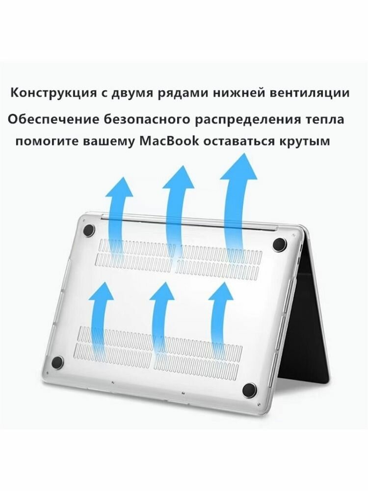 Чехол для макбук air 13.6 M2 M3 M4 обложка для масляной живописи Macbook Air 13 2022 2024 2025