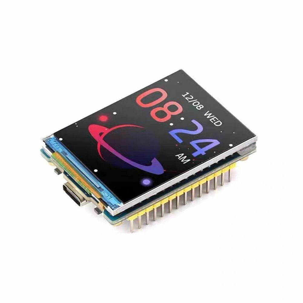 2-дюймовая плата разработки ESP32-S3 IPS емкостный сенсорный экран 240x320 ЖК-дисплей 262 тыс. цветов поддержка WiFi и Bluetooth A