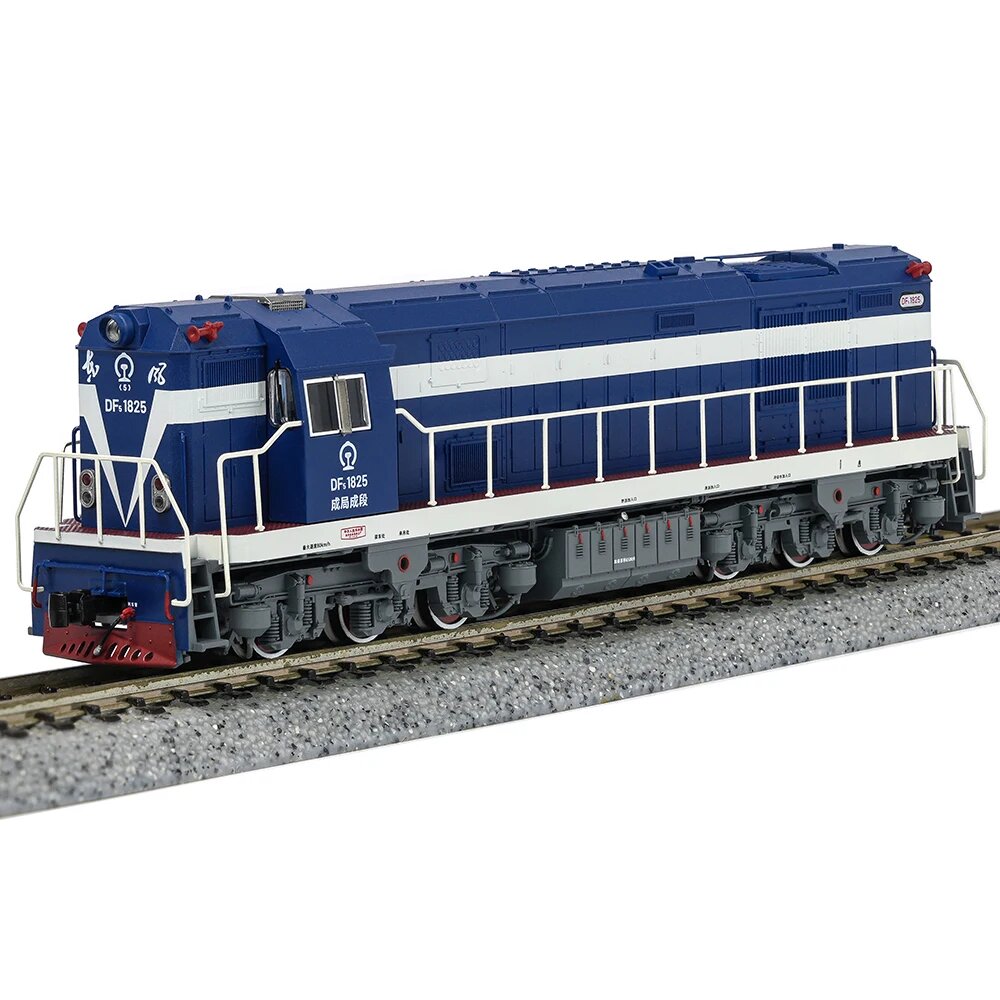 Локомотив DF5 1/160, темно-синий, DF5-1825, RTR