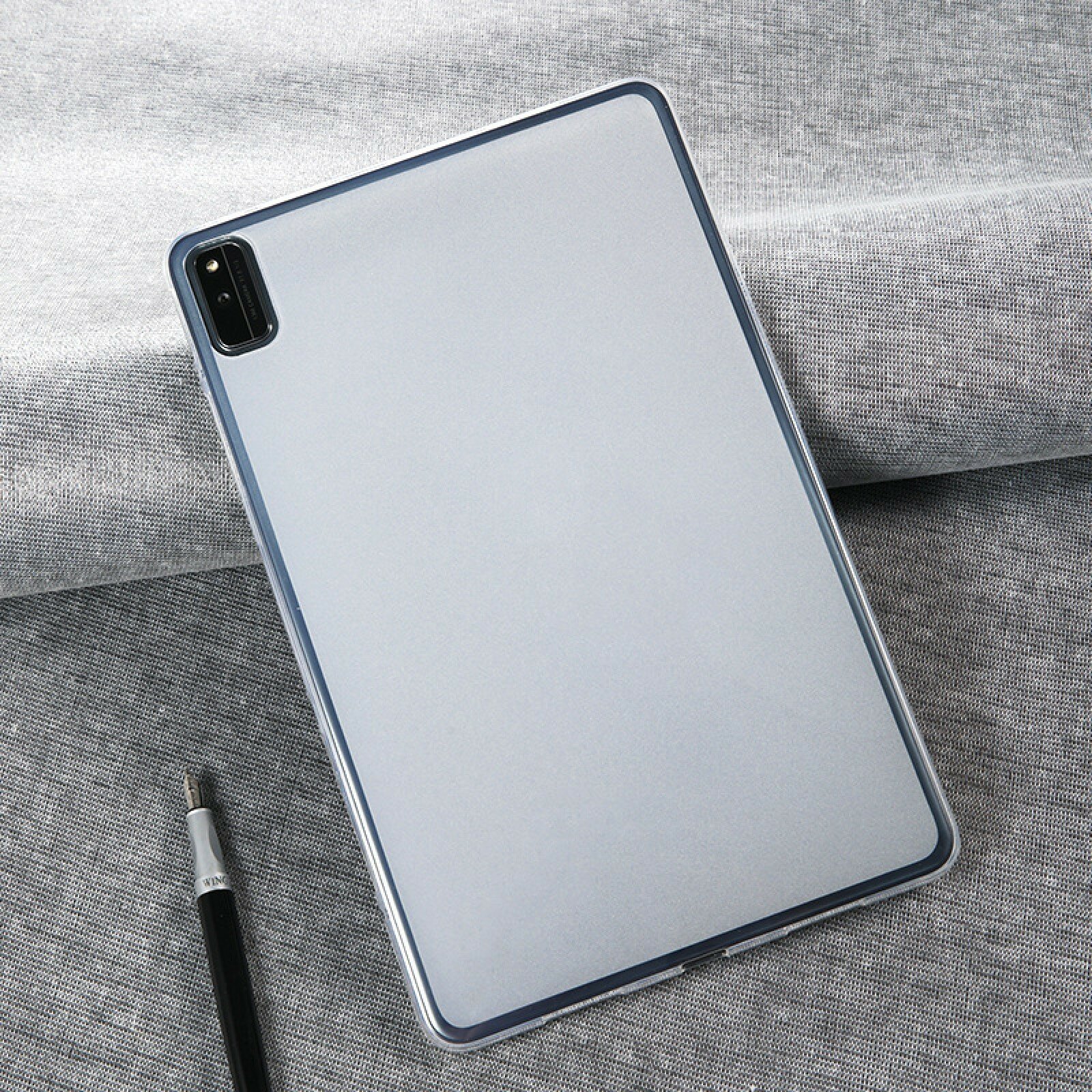 Чехол-бампер MyPads Tocco для Huawei MatePad Pro 12.6 (2021) прозрачный силикон