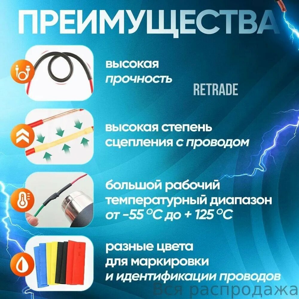 Термоусадочная трубка — фото 1