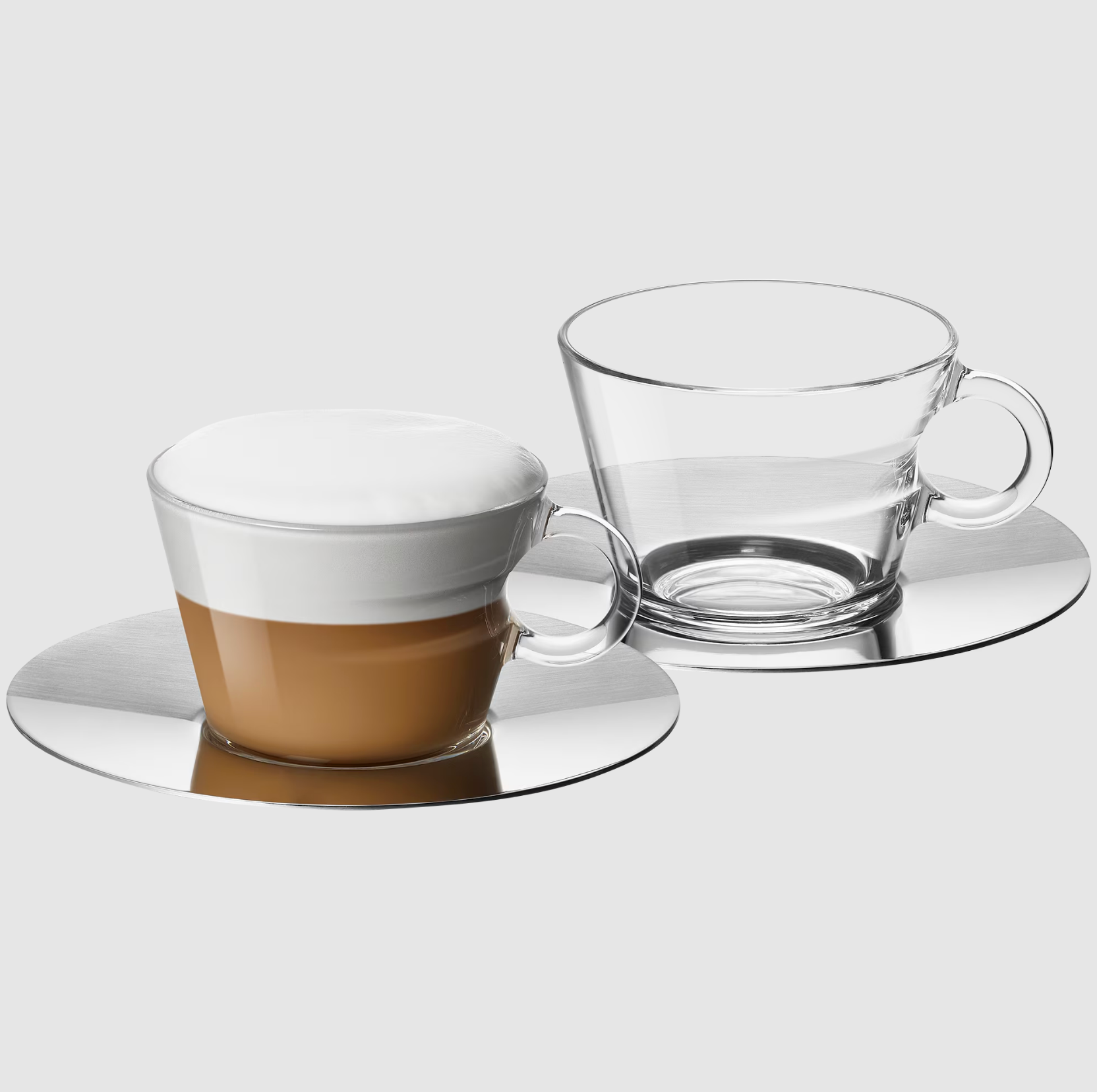 Набор кофейных пар Nespresso View Collection Lungo, чашки 180 мл, набор из 4 предметов