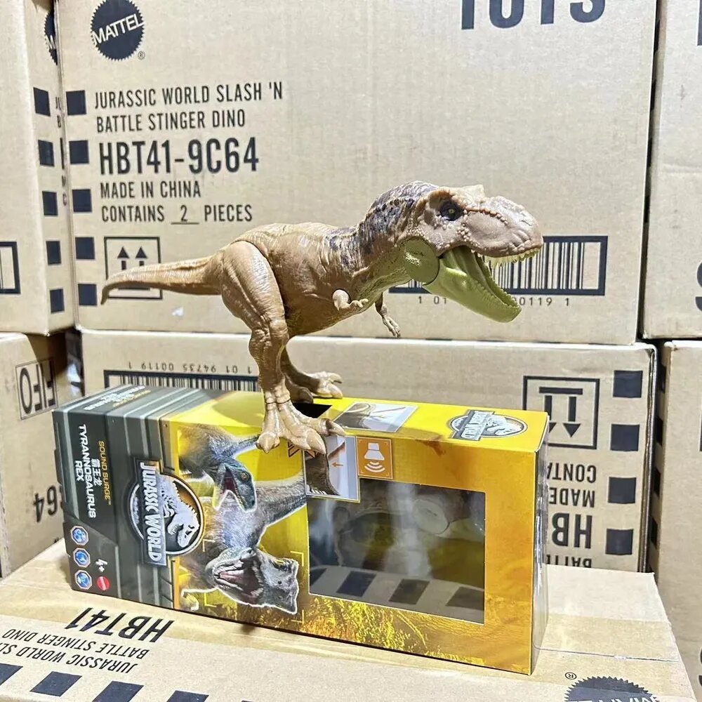 Фигурка динозавра Jurassic World Tyrannosaurus Rex Battle Stinger Dino HBT41-9C64