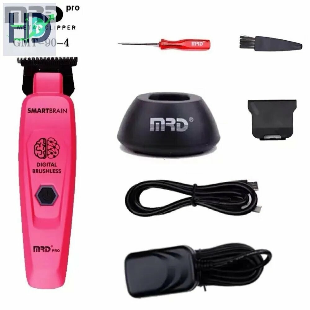 HongDiJia Машинка для стрижки mzm-20251223074651383, темно-розовый