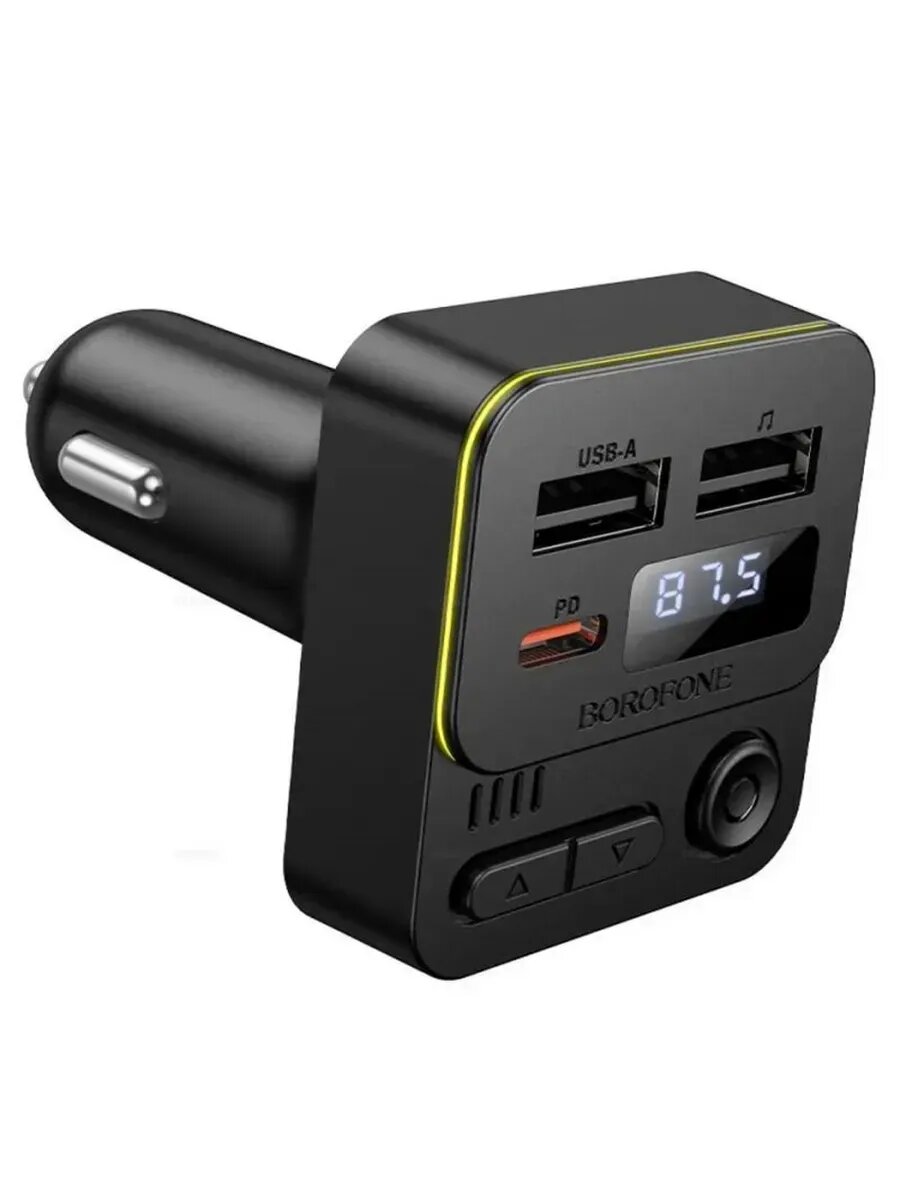 Беспроводной авто FM-трансмиттер с дисплеем