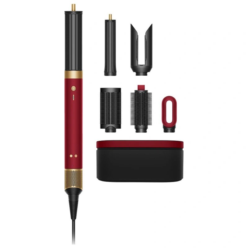 Dyson Coanda 2x HS09 Мультистайлер для волос Red Velvet с набором насадок 6в1