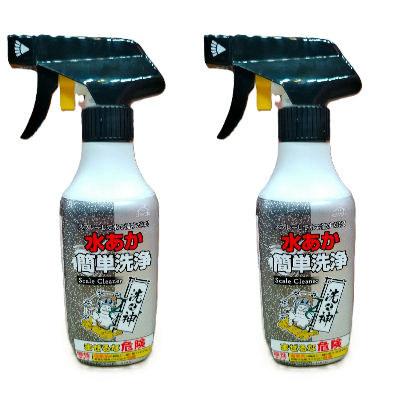 Чистящее средство Rocket Soap пенящееся, Scale Cleaner, спрей для удаления следов воды, 400 мл, 2шт