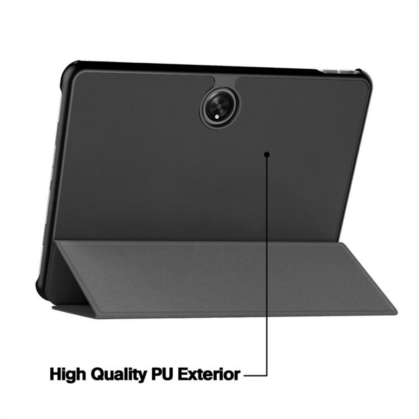 Чехол-книжка MyPads Caso Astuto из импортной кожи с функцией засыпания для Honor Pad X9 и Pad X8 Pro розовое золото